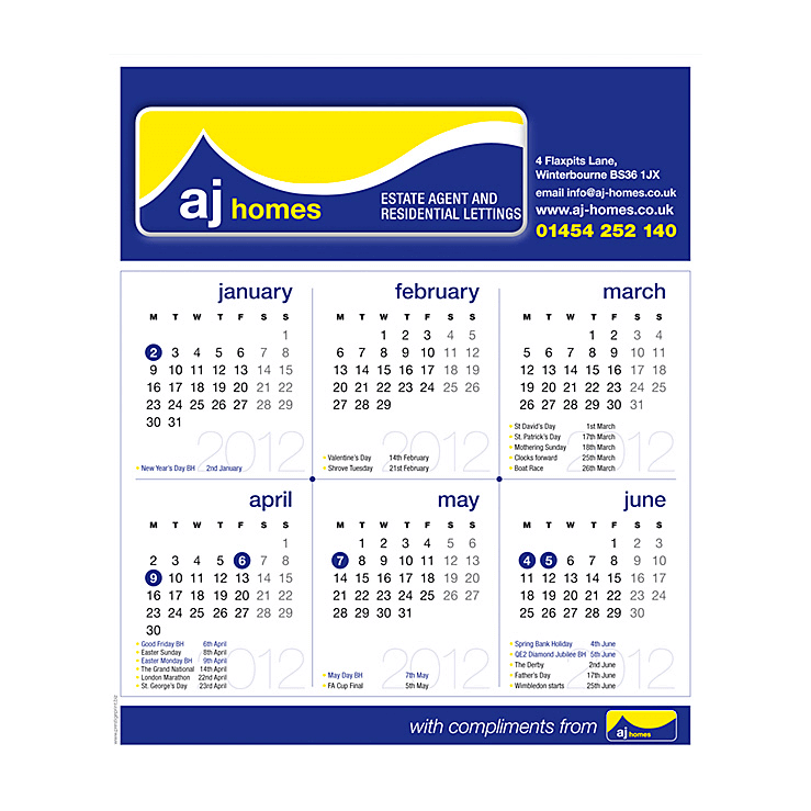 Estate Agent Leaflet Ideas – Calendar Templates 2017