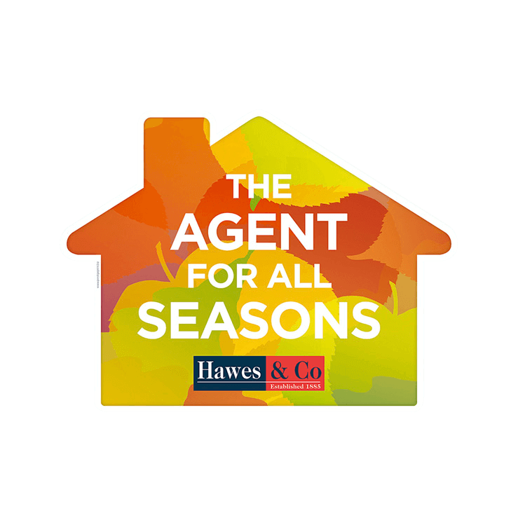 Estate agents leaflets for autumn marketing campaigns